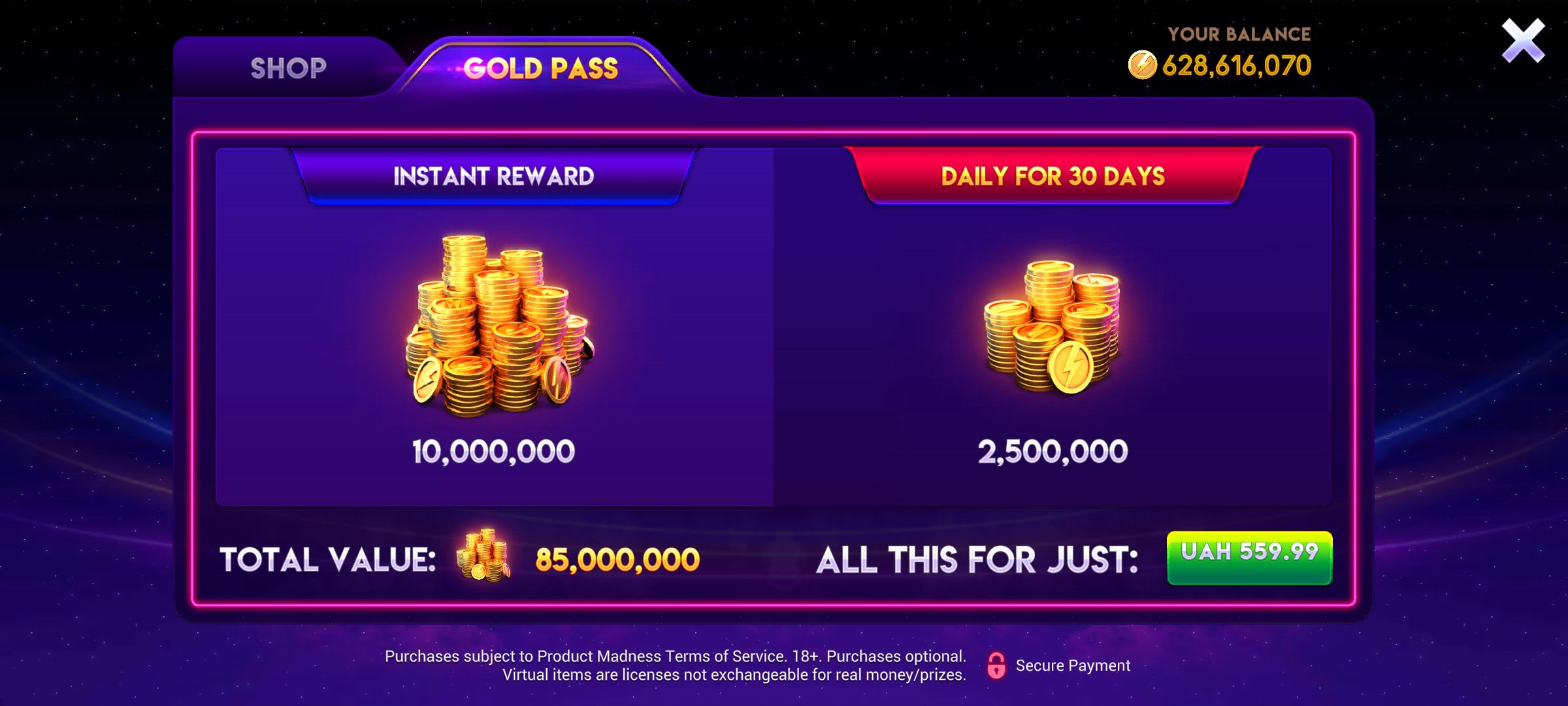 What is the Gold Pass Package? – Product Madness Support Center